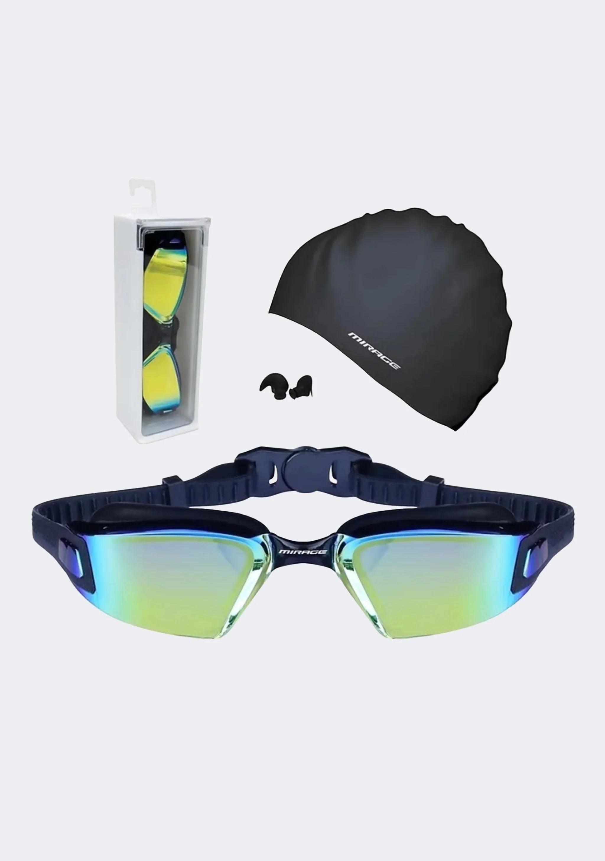 Mirage Land Master Adult Performance Swim Pack - Black – Sportsworld