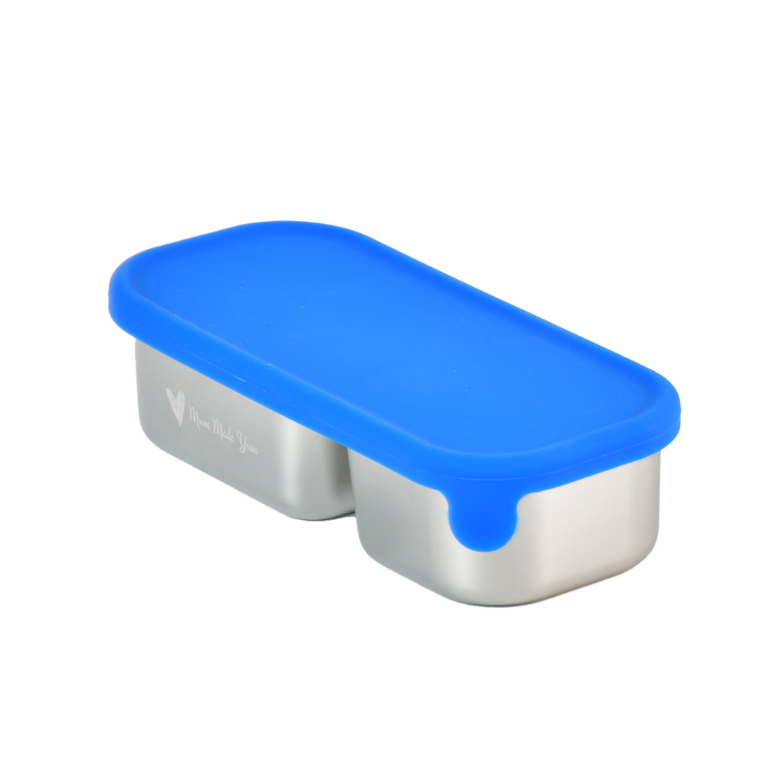 Mighty Minis Stainless Steel Containers – Set of 2 - Blue – Sportsworld