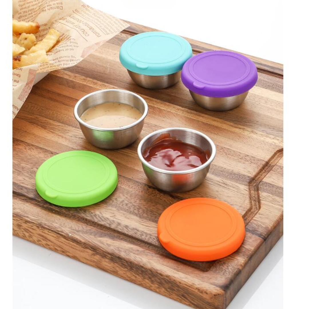 Stainless Steel Sauce & Condiment Containers – Sportsworld